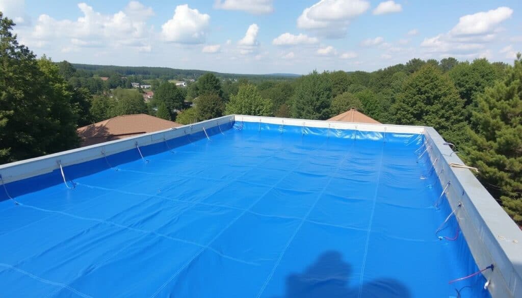 How To Tarp A Flat Roof: Emergency Protection Guide