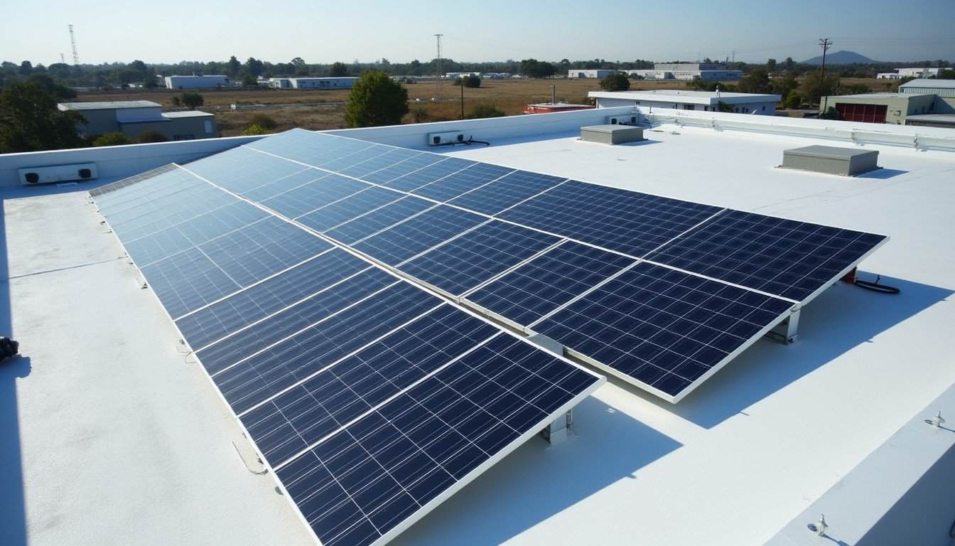 Can You Put Solar Panels on a Flat Roof?